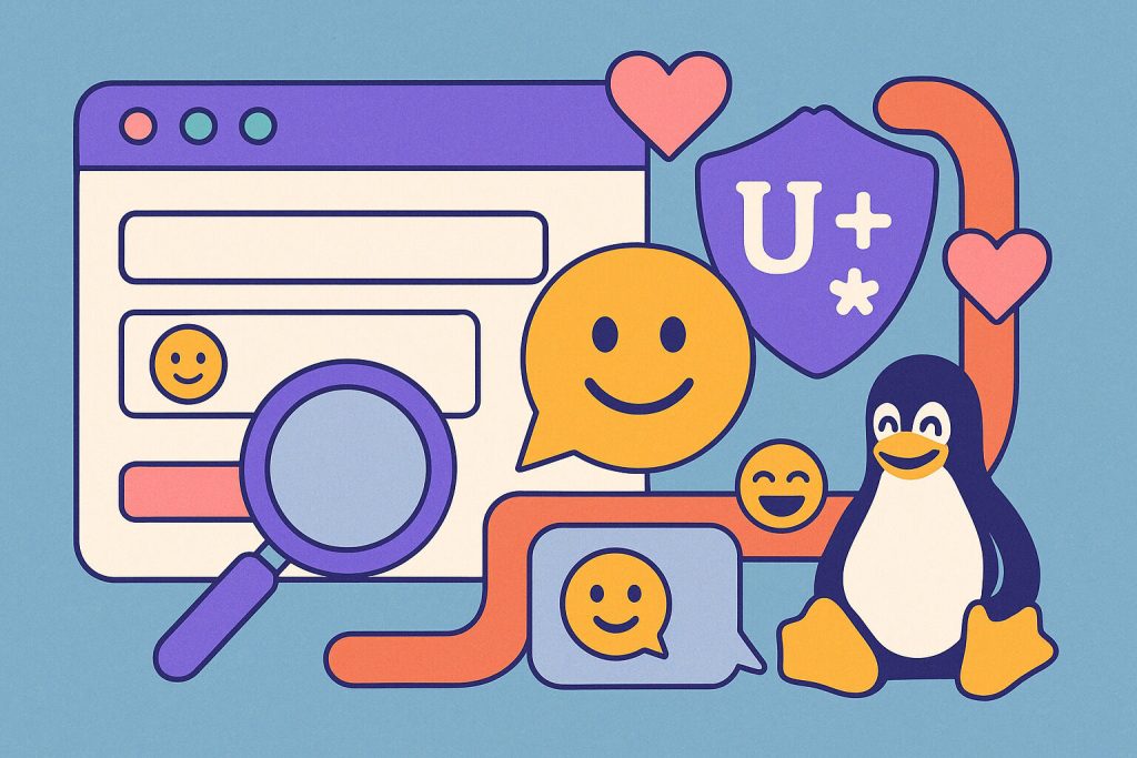 How to Support Unicode Emojis in Web Forms and Chat Apps - No-Ack.org